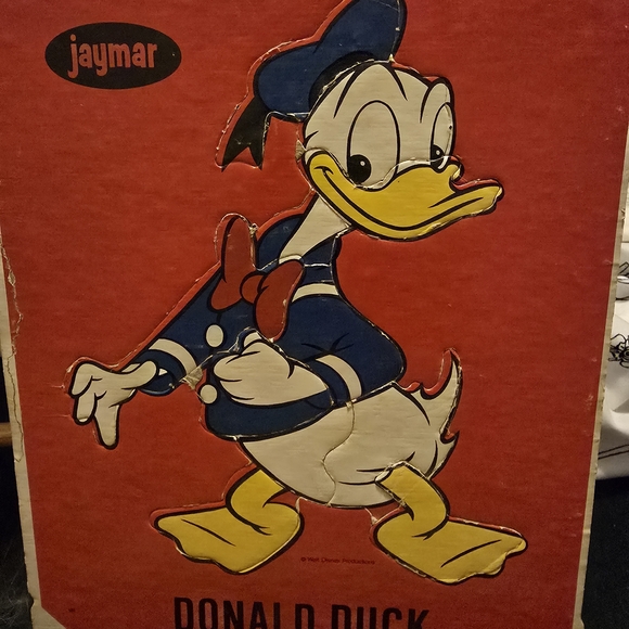 Toys | Jaymar Donald Duck Puzzle | Poshmark